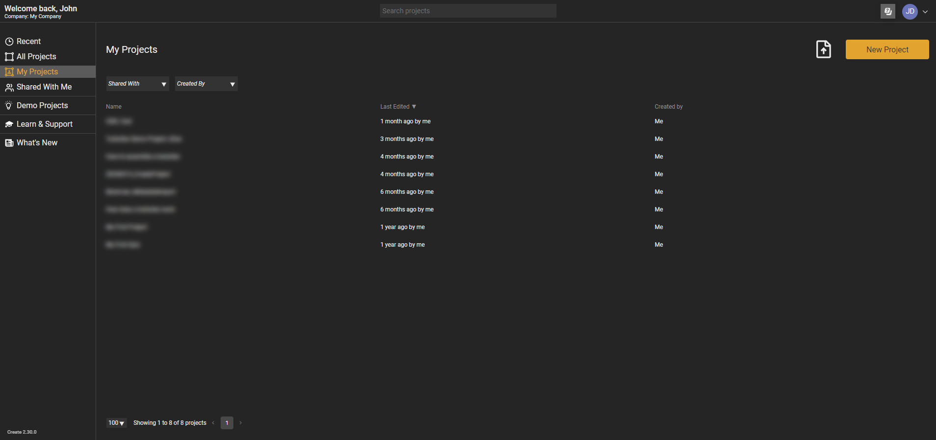 WorkLink Create: Welcome Screen Overview – Scope AR